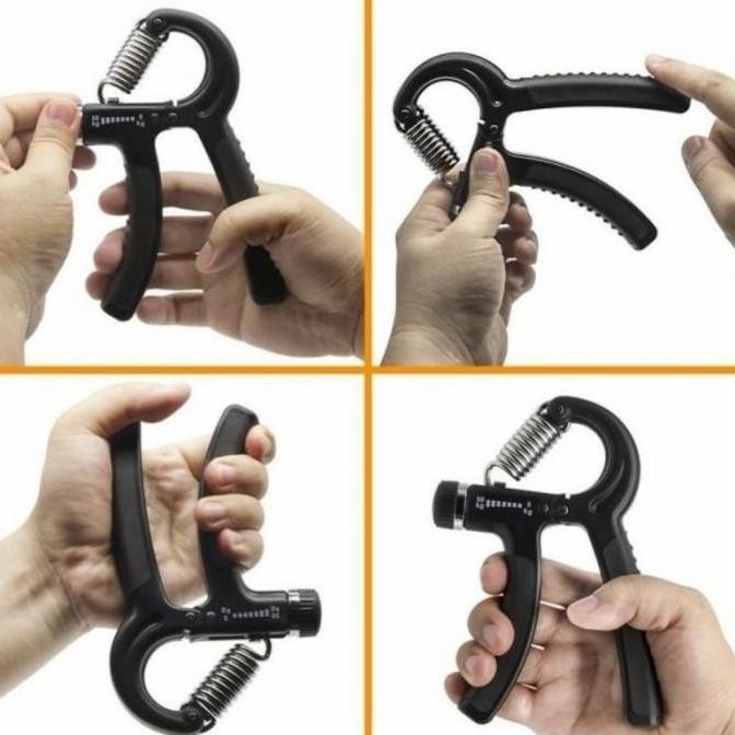 Jual Hand-Grip Alat Olah Raga Fitness Tangan Adjustable S005 | Shopee ...