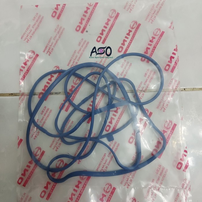 Jual Baru Asli Gasket Rocker Cover Packing Paking Karet Tutup Klep Hino V22C Ori New | Shopee ...