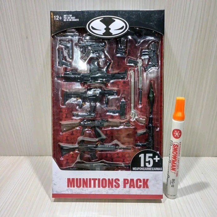 Jual Mainan Action Figure Mcfarlane Military 15+ Weapons Munitions ...