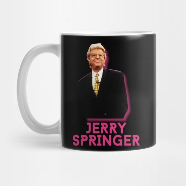 Jual Jerry springer\\mug kopi seni kipas retro asli Jerry springer ...