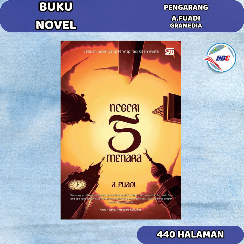 Jual BUKU NEGERI 5 MENARA | Shopee Indonesia
