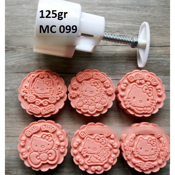 Jual Produk [READY] Promo Cetakan Kue Bulan Mooncake Plunger Moon Cake Nastar 125gr Hello Kitty ...