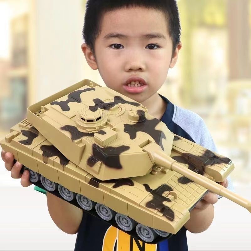 Jual Tank Toy Car Model Boy Military off-Road Chariot Children Inertia ...