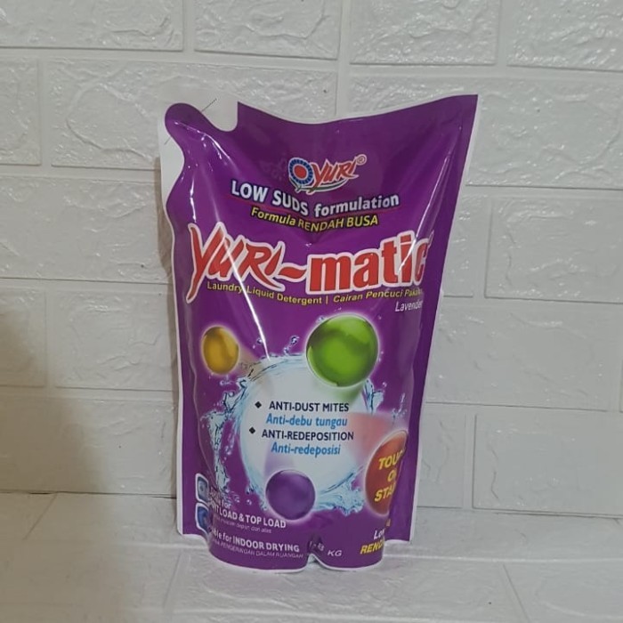 Jual Yuri Matic Detergent Pakaian 1.8 Liter Terbaru! | Shopee Indonesia