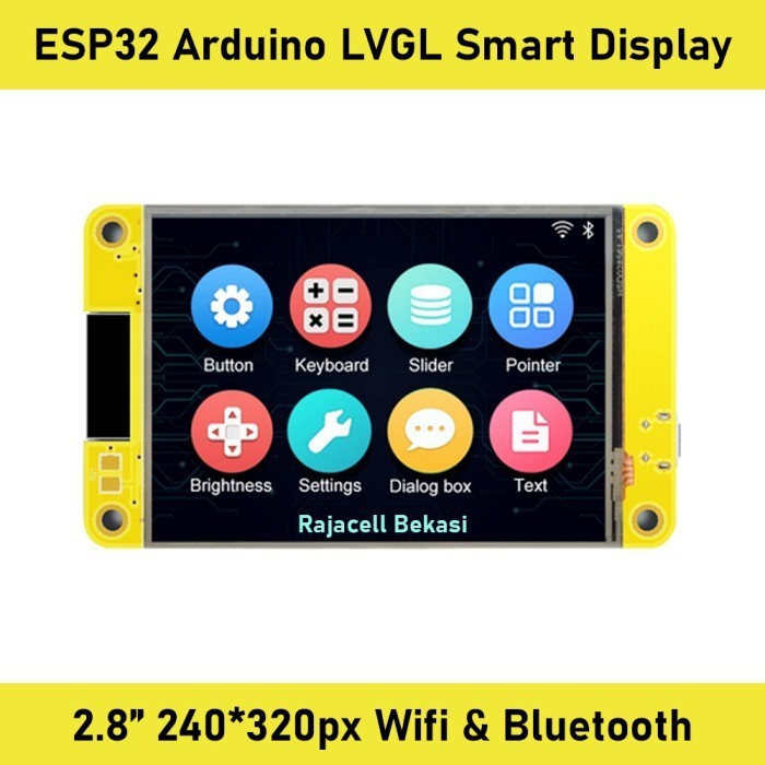 Jual Terbaru Esp32 Arduinoo Lvgl Smart Display 2.8" 240*320Px Touch ...