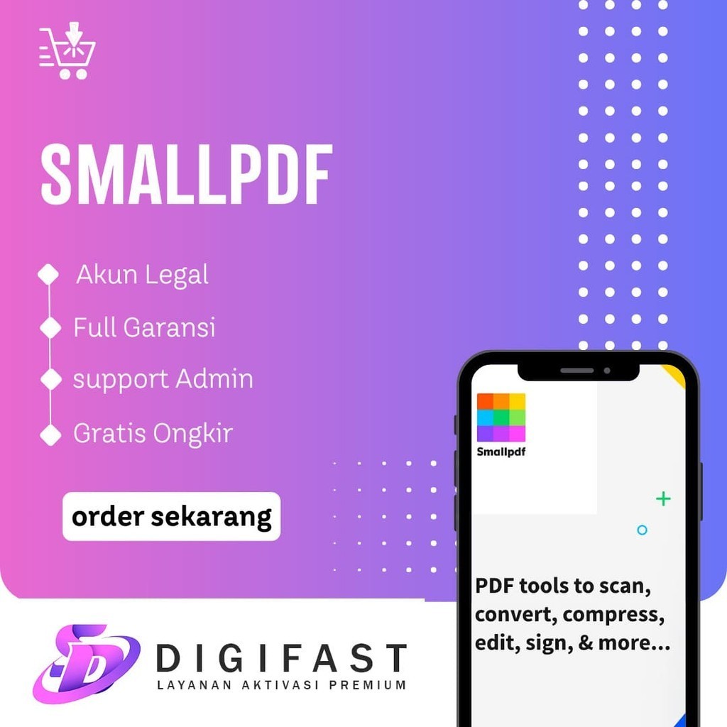 Jual Akun SmallPDF Premium Pro 1 Tahun (Private & Bergaransi) | Shopee Indonesia