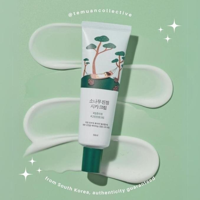 Jual Trend Round Lab Pine Calming Cica Cream 50Ml - Roundlab Ph ...