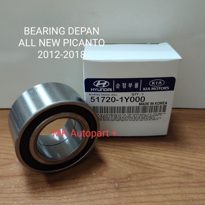 Jual BEARING RODA DEPAN ALL NEW PICANTO 2012-2018 (51720-1Y000 ...
