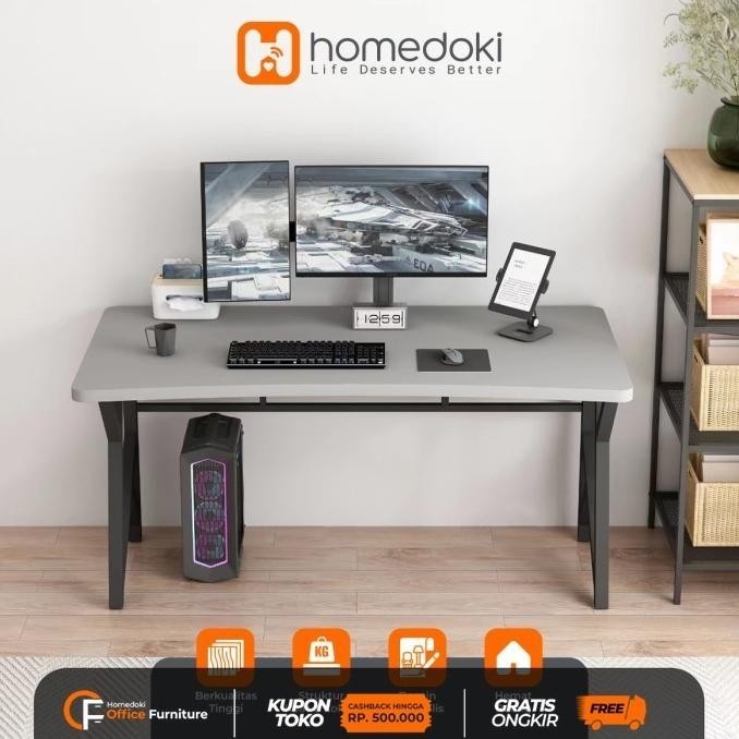Jual Meja Gaming/Meja PC/Meja Kerja/Meja Kantor/Meja Permainan Komputer ...