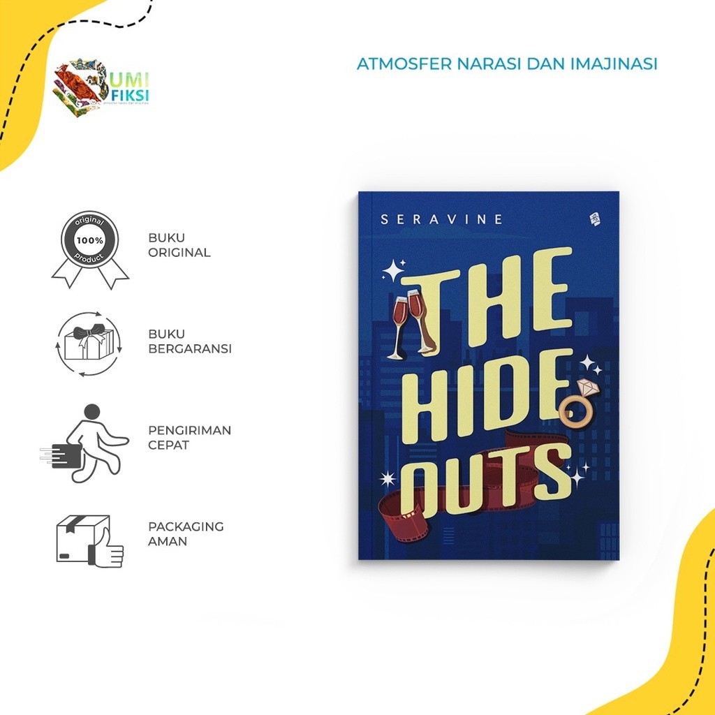 Jual Buku Novel The Hideouts - Seravine - Bukune - Bumifiksi | Shopee Indonesia