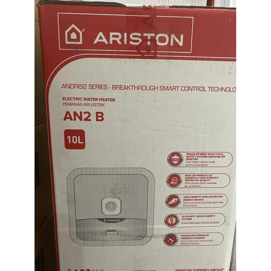 Jual Ariston Electric Water Heater pemanas air listrik 10 liter AN2 10B ...