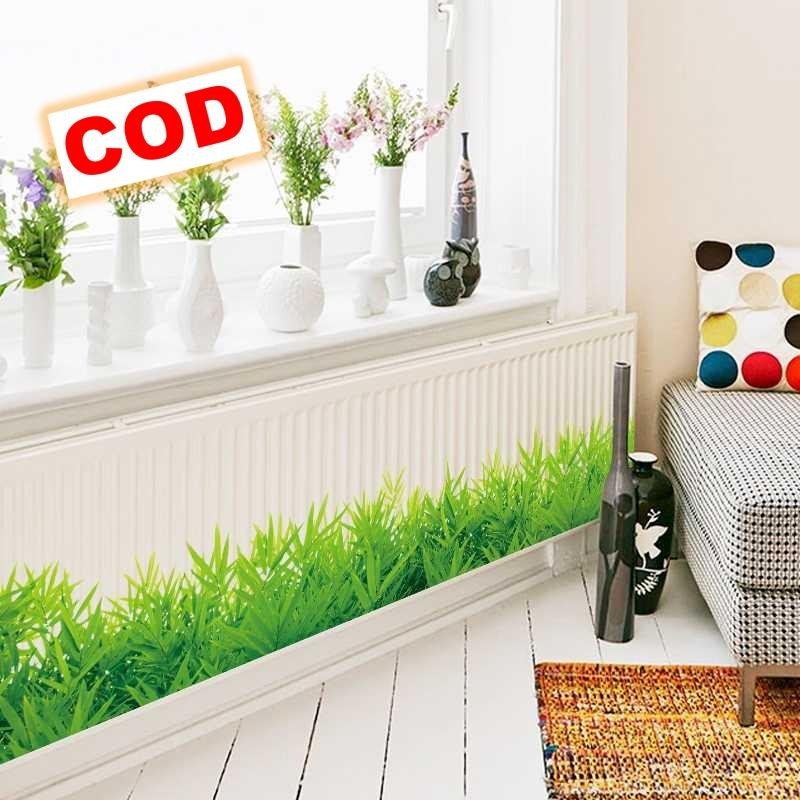 Jual Stiker Wallpaper Dinding Model Rumput Ruang Tamu Kamar Mandi ...