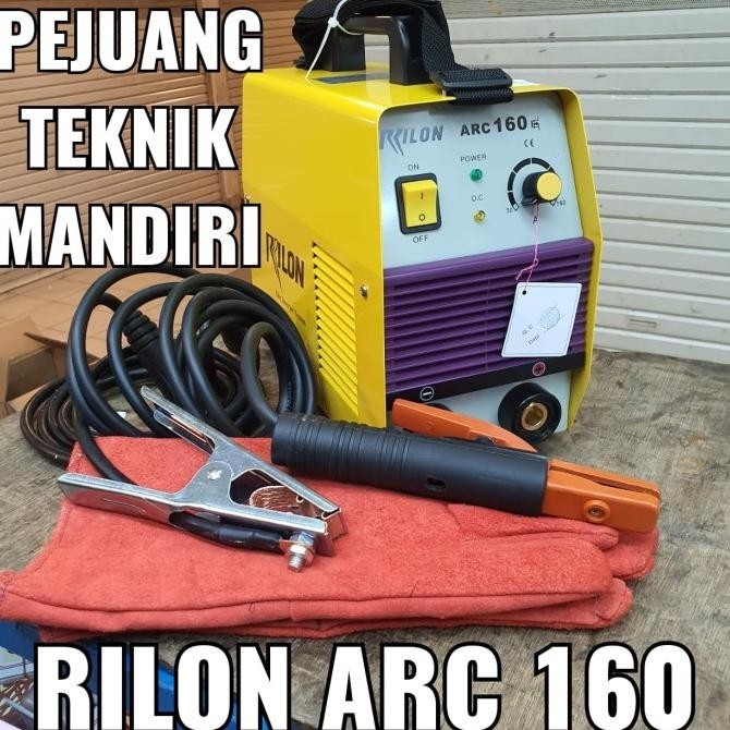 Jual Mesin Las Rilon Arc 160 / Trafo Las Inverter Rilon Arc 160 ...