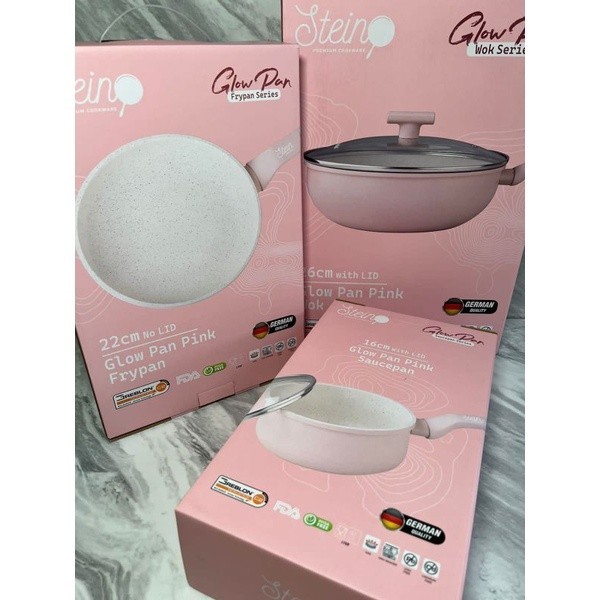 Jual Originial [Terbaru] Stein Cookware Paket Glowpan Set / Paket Glow ...