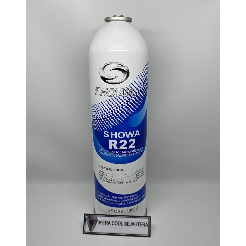 Jual Freon R22 Showa Refrigerant 1 Kg Kaleng Original | Shopee Indonesia