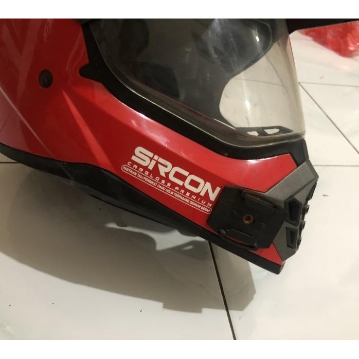 Jual CARGLOSS HELM SIRCON SUPERMOTO | Shopee Indonesia