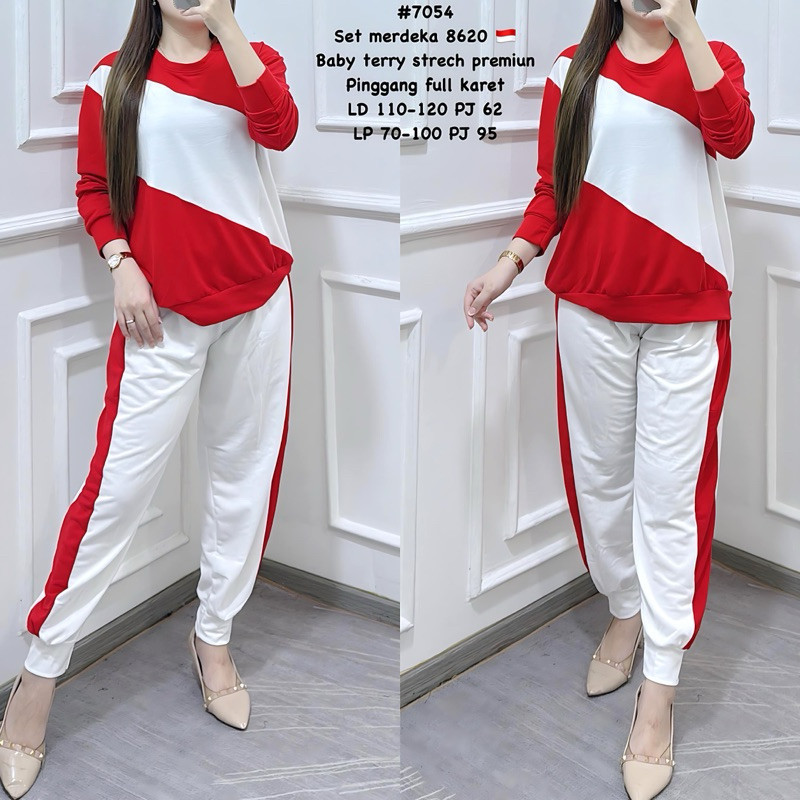 Jual Baju Lomba 17 Agustus Kaus Remaja Seragam Bawahan 1Stel Wanita ...