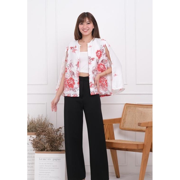Jual Blazer Batik Rompi Ern Trendy/Blazer Outer Hangout Kantor Ef651 ...
