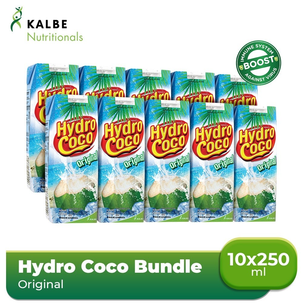 Jual Hydro Coco Kemasan 250ml - Isi 10 | Shopee Indonesia