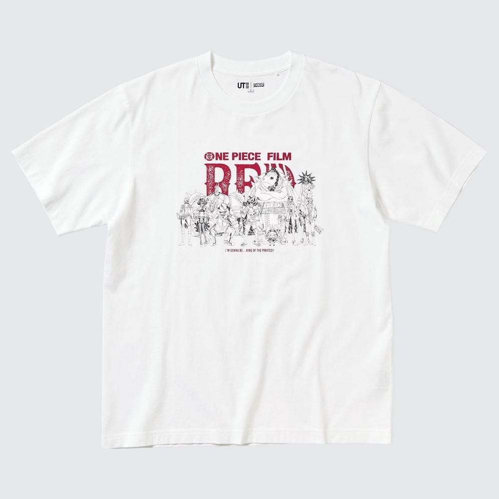 Jual Viral Kaos V4 Uniqlo X One Piece Film Red (Ut) Manga Original ...