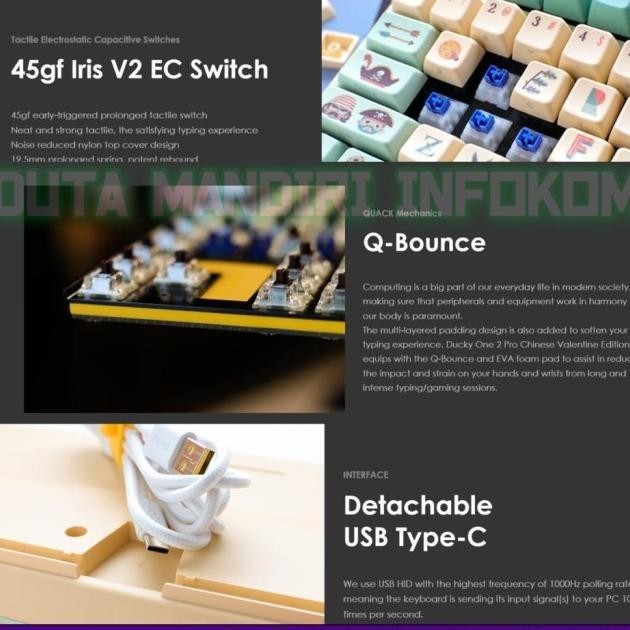 Jual Ducky X Dimanche Peter Pan One 2 Pro Neverland Edition Gaming ...