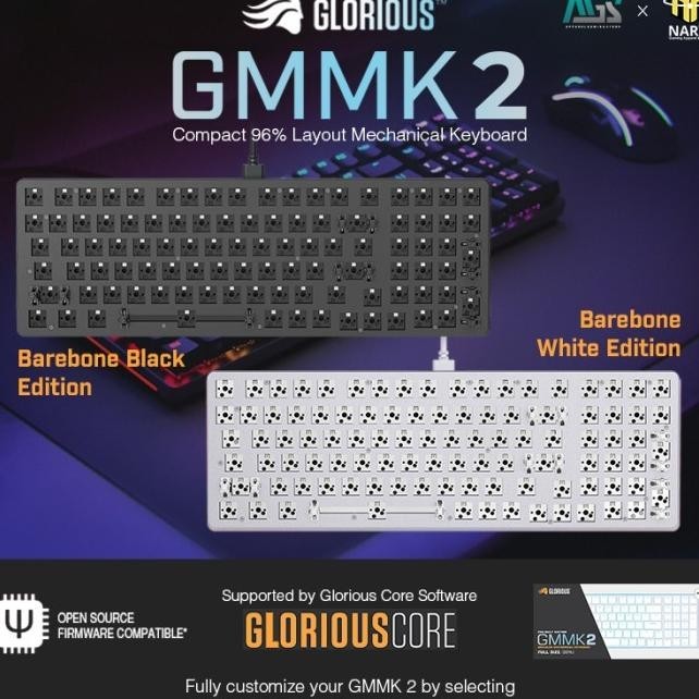 Jual Glorious Gmmk 2 (96%) Barebone Hotswap Mechanical - Gaming ...