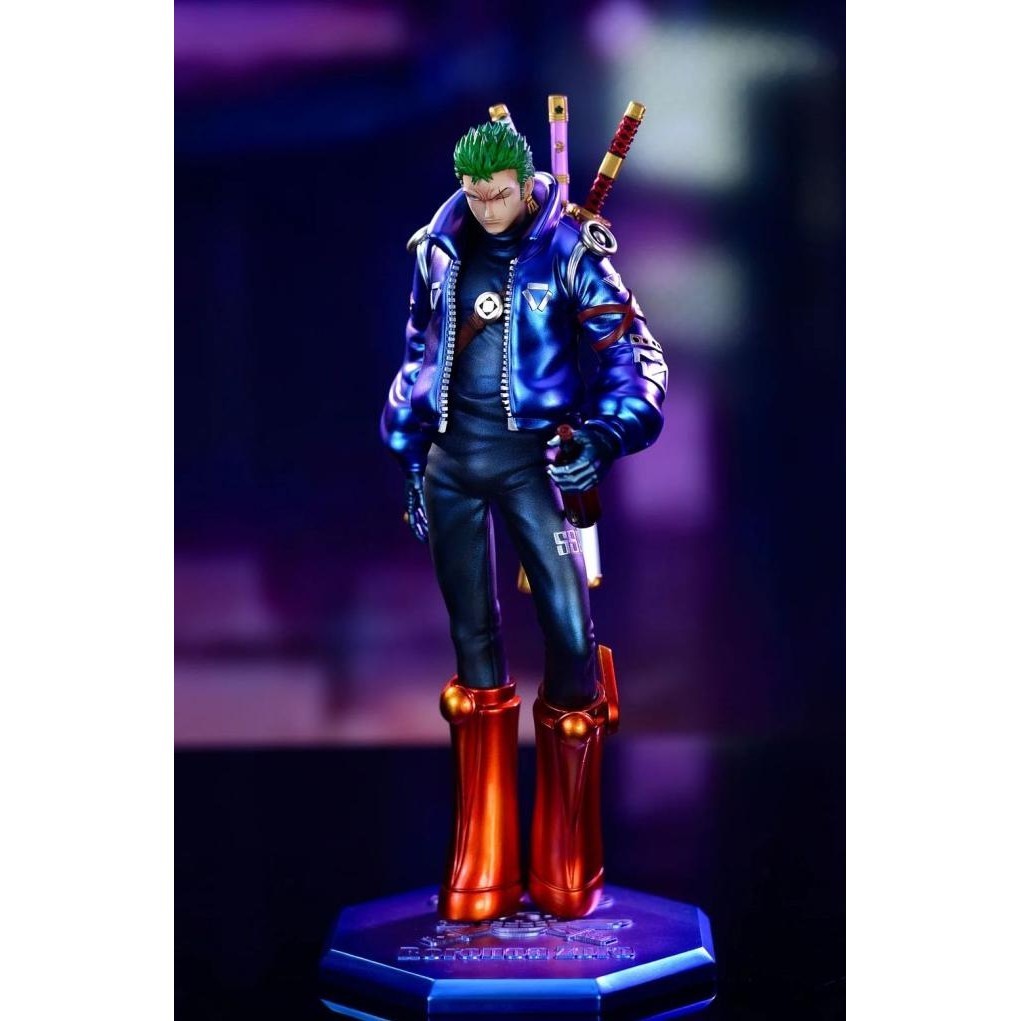 Jual Roronoa Zoro Action Figure One Piece CYBERPUNK Egghead GG Studio ...