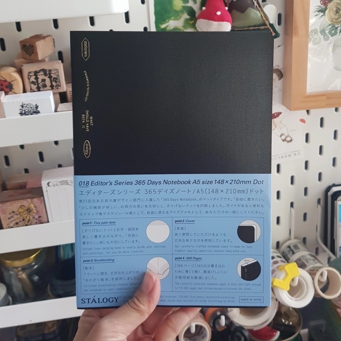 Jual Stalogy A5 dot 365 Utk Bullet Journal, Planner, Diary - Ready ...