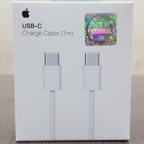 Jual KABEL CAS CHARGER USB TYPE C TO TYPE C APPLE MACBOOK IPAD PRO ...