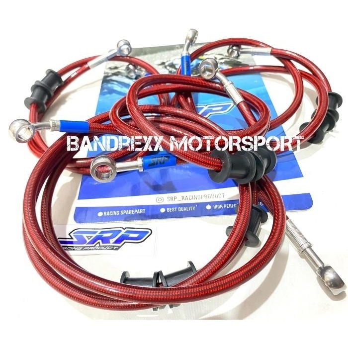 Jual Selang Rem SRP Racing Posisi Kaliper Belakang Bawah For Yamaha ...