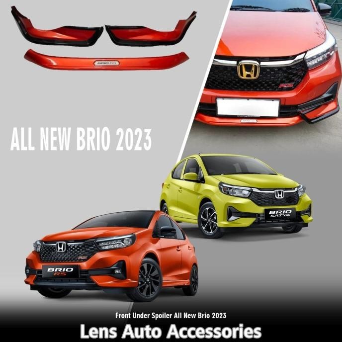 Jual Jual! Front Under Spoiler All New Brio 2023 - Lips Bumper Brio ...