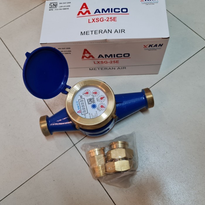 Jual Water Meter / Meteran Air Amico Drat 3/4" Inch Dn20 Sni | Shopee ...