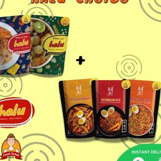 Jual Paket Komplit! Rabokki Ramyeon Tteokboki Seblak Bakso Aci Choigo! Halu | Shopee Indonesia