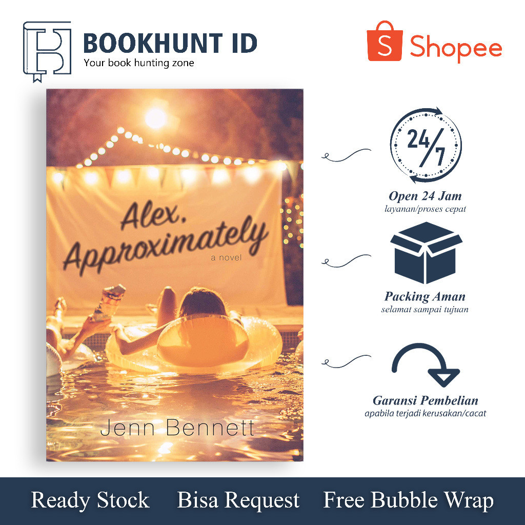 Jual Alex, Approximately by Jenn Bennett (English) | Shopee Indonesia