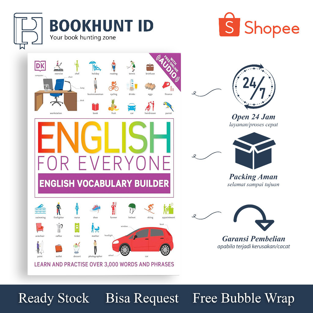 Jual English for Everyone - English Vocabulary Builder | Shopee Indonesia