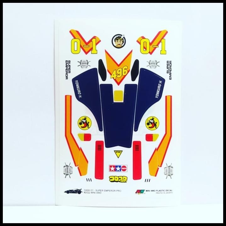 Jual HOT DEAL DECAL DASH-01 SUPER EMPEROR PREMIUM AKURASI KOMIK ...