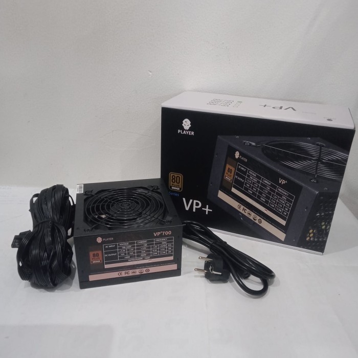 Jual POWER SUPPLY 700WATT PURE 80+ BRONZE COCOK PC GAMER PSU 700 WATT ...