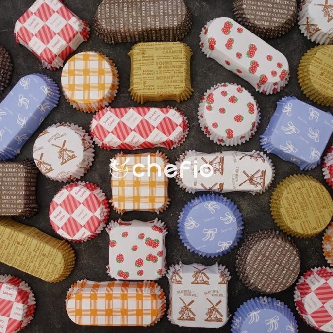 Jual NEW PRODUK PAPER CUP CASE ROTI KUE RISOL KERTAS ALAS ROTI ...