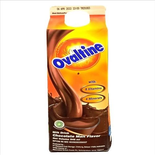 Jual S32337 OVALTINE COKELAT MALT FRESH MILK TETRAPACK CHOCO DRINK RTD ...