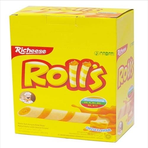 Jual S57630 NABATI RICHEESE ROLL`S CHEESE WAFER 20X8GR MAJU BERSAMA ...