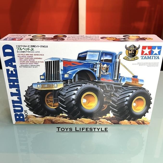 Jual Mainan Rakit Mobil Tamiya Mini 4WD - Bullhead (ORIGINAL) | Shopee ...