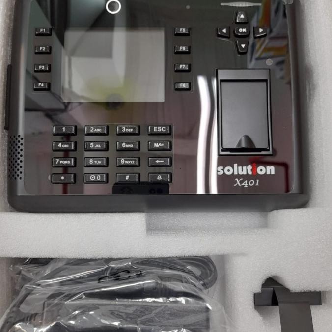 Jual Mesin Absen Fingerprint Solution X401 ( Support Akes Door ) | Shopee Indonesia