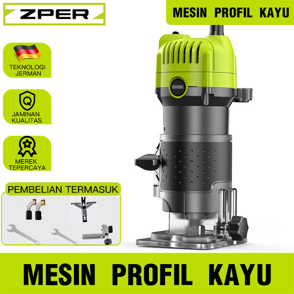 Jual ZPER Mesin Profil Kayu Mesin Profil Router Trimmer Kayu Fullset ...