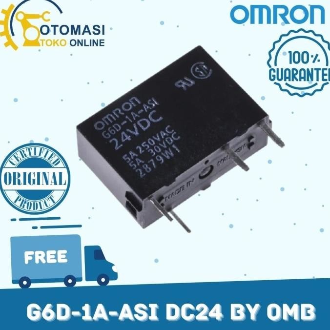 Jual Omron Emc Relay G6D-1A-Asi Dc24 By Omb Terbatas | Shopee Indonesia