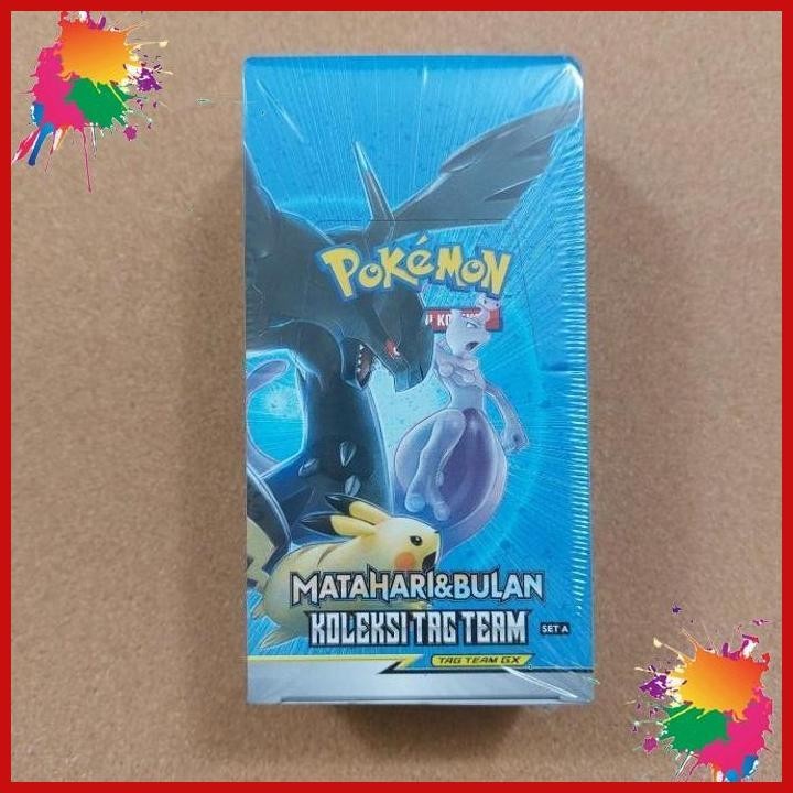 Jual [GWM] POKEMON TAG TEAM COLLECTION SET A BOOSTER BOX INDONESIA TCG ...