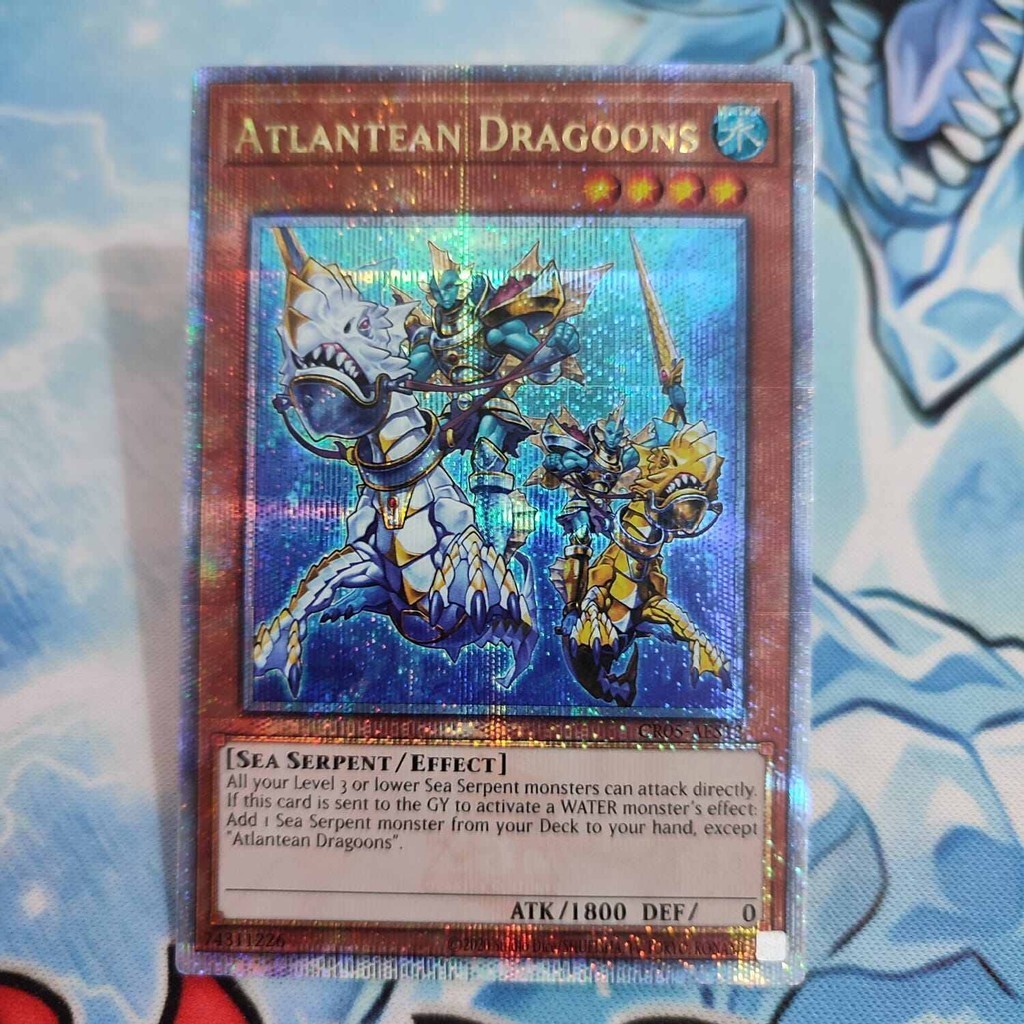 Jual yugioh AE atlantean dragoons CR05-AES12 QCSE original | Shopee Indonesia