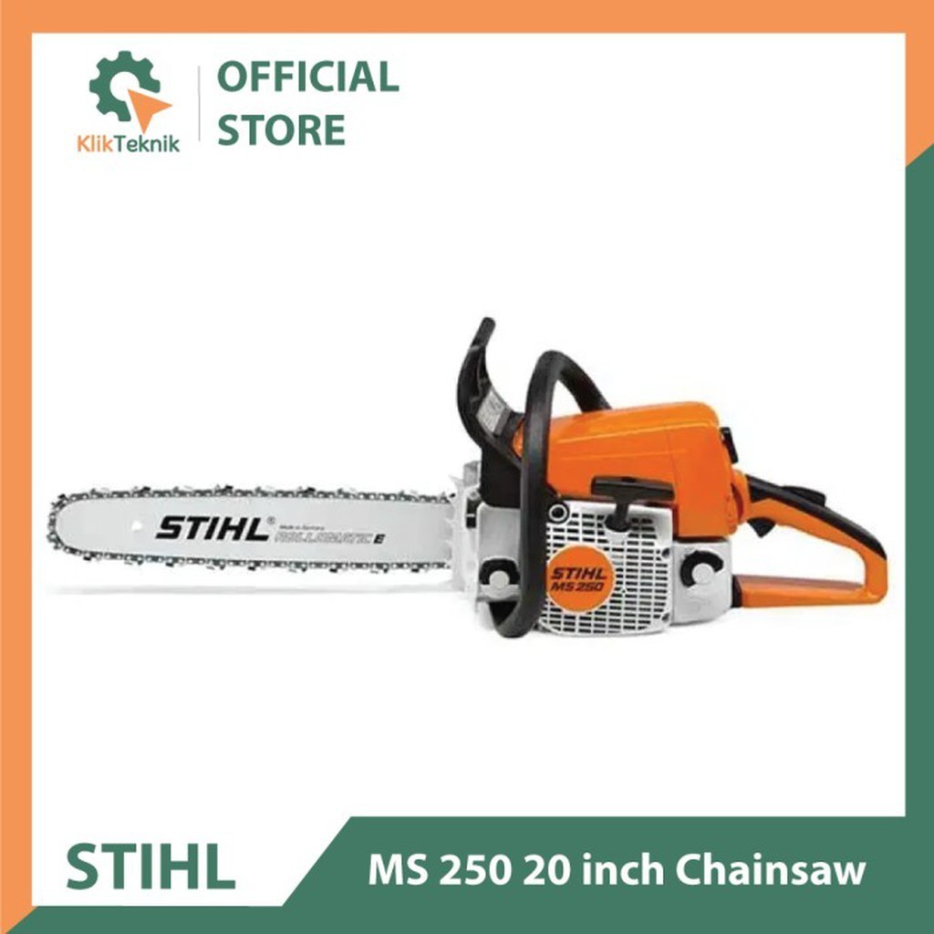 Jual STIHL MS250 20 inch Mesin Gergaji Kayu Chainsaw Potong Kayu | Shopee Indonesia