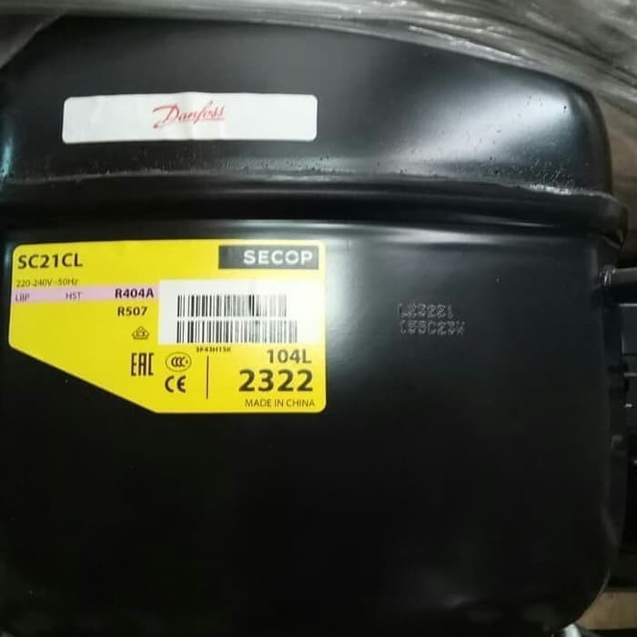 Jual Produk Compressor DANFOSS SC21CL SECOP R404a 3/4pk | Shopee Indonesia