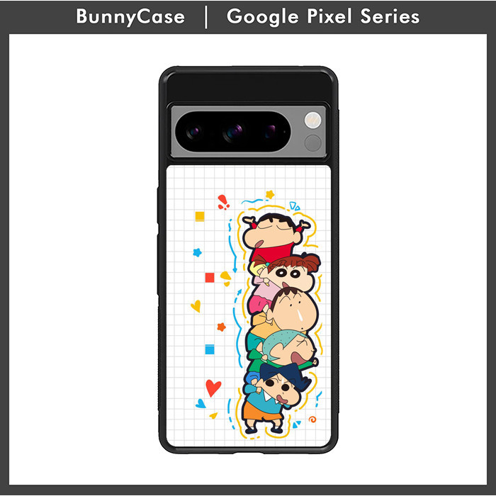 Jual Case Casing Google Pixel 8 7 7a 6 6a 5 4 4a 5G 4G Pro XL Sinchan ...