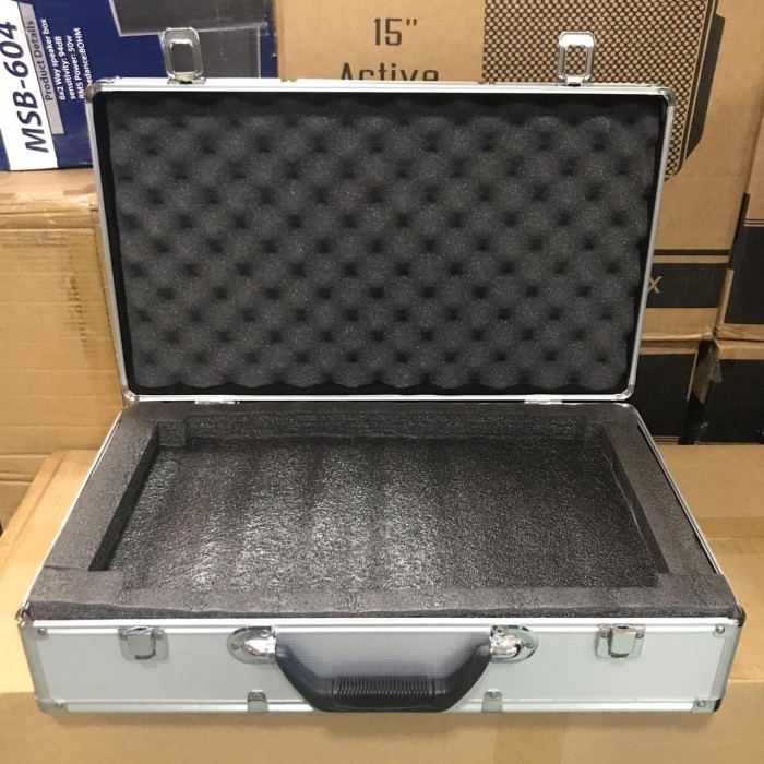 Jual Koper Box Hardcase Bahan Full Alumunium Khusus Microphone | Shopee ...